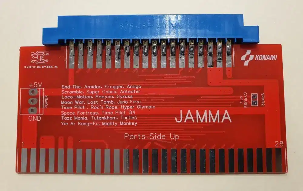 Konami JAMMA Adapter – Konami to JAMMA Converter | GeekPCBs